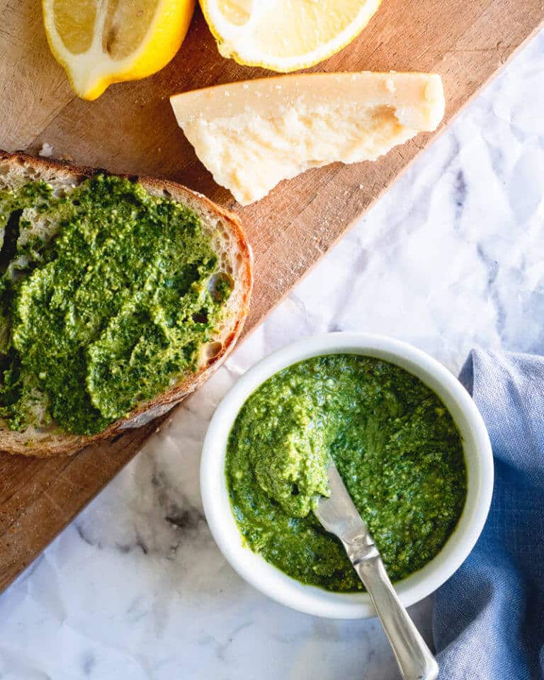 Pesto Cream Sauce – A Couple Cooks