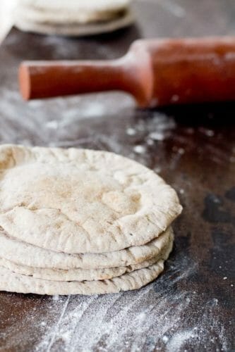 Whole Grain Homemade Pita Bread – A Couple Cooks