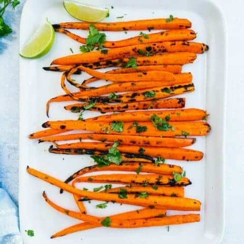 Grilled Carrots – A Couple Cooks