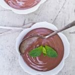 Mint Chocolate Tofu Pudding (No Bake!) – A Couple Cooks