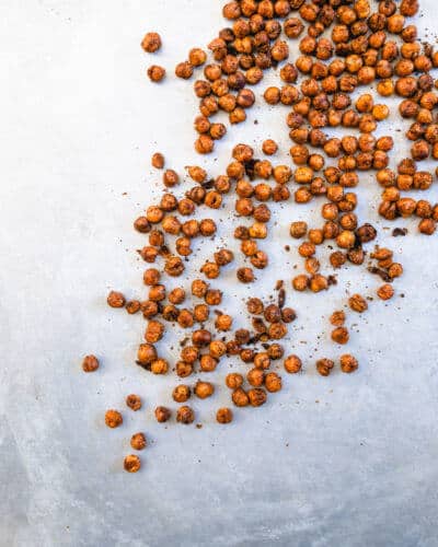 Easy Roasted Crispy Chickpeas