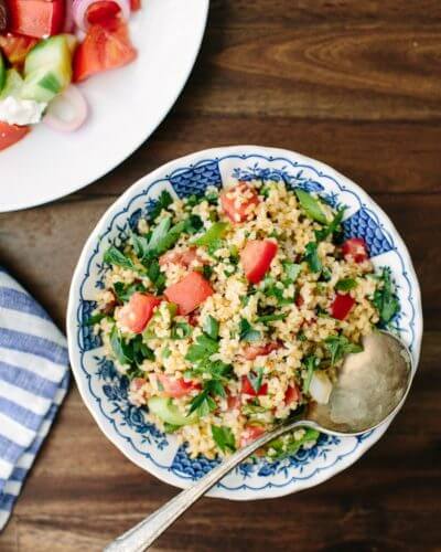 Mediterranean Bulgur Salad – A Couple Cooks