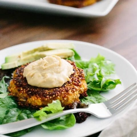Vegetarian Quinoa Burgers – A Couple Cooks