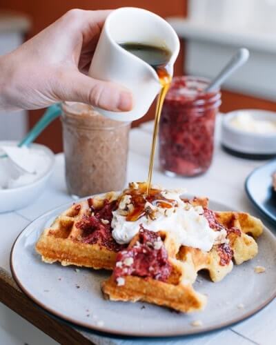 Waffle Party Menu – A Couple Cooks