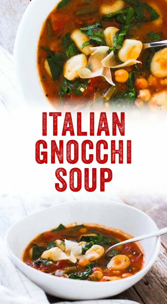 Italian Soup with Vegetables & Gnocchi – A Couple Cooks