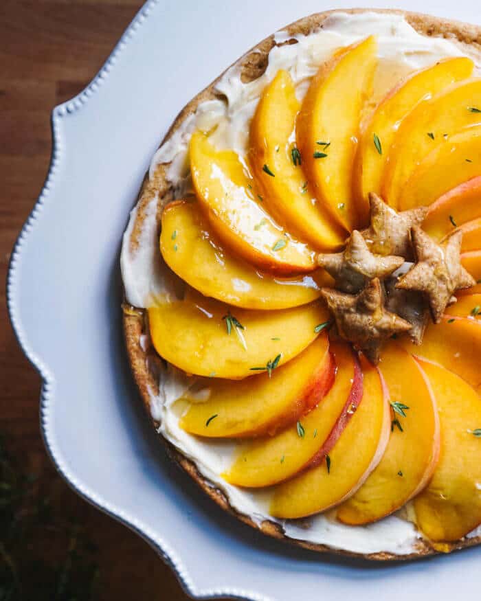 Simple Peach Tart Recipe – A Couple Cooks