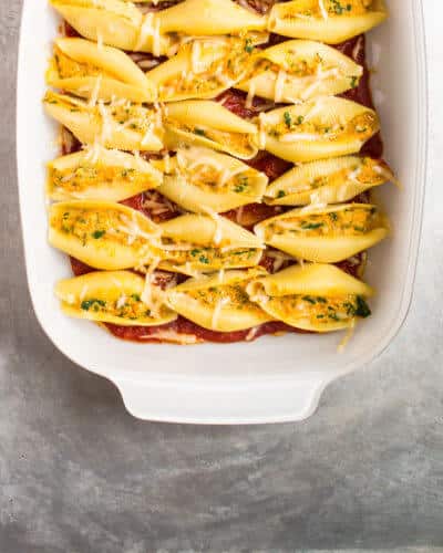 Pumpkin Stuffed Shells – A Couple Cooks