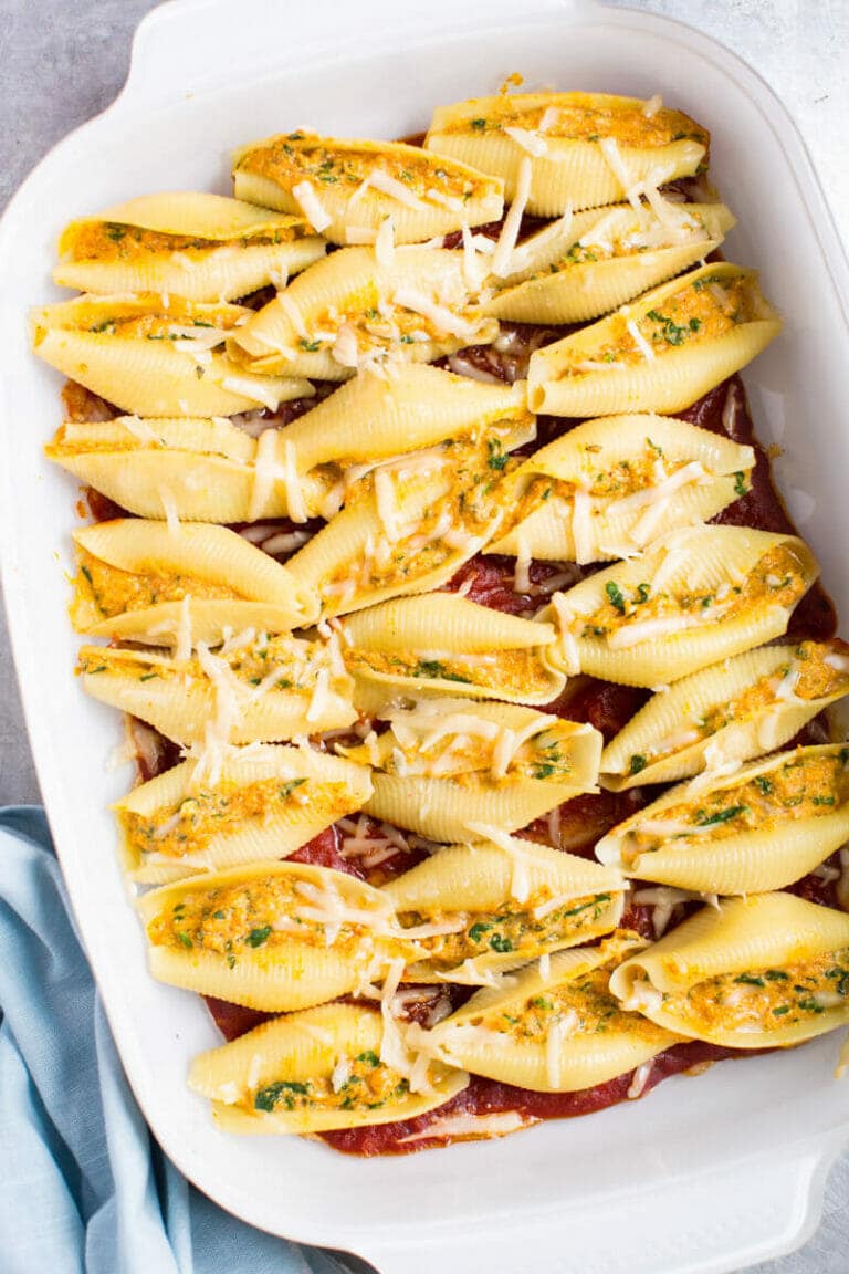 Pumpkin Stuffed Shells – A Couple Cooks