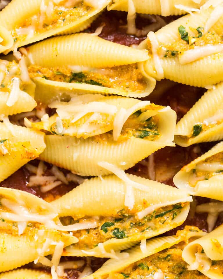 Pumpkin Stuffed Shells – A Couple Cooks