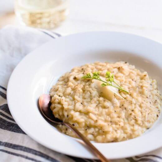 Parmesan Truffle Risotto – A Couple Cooks