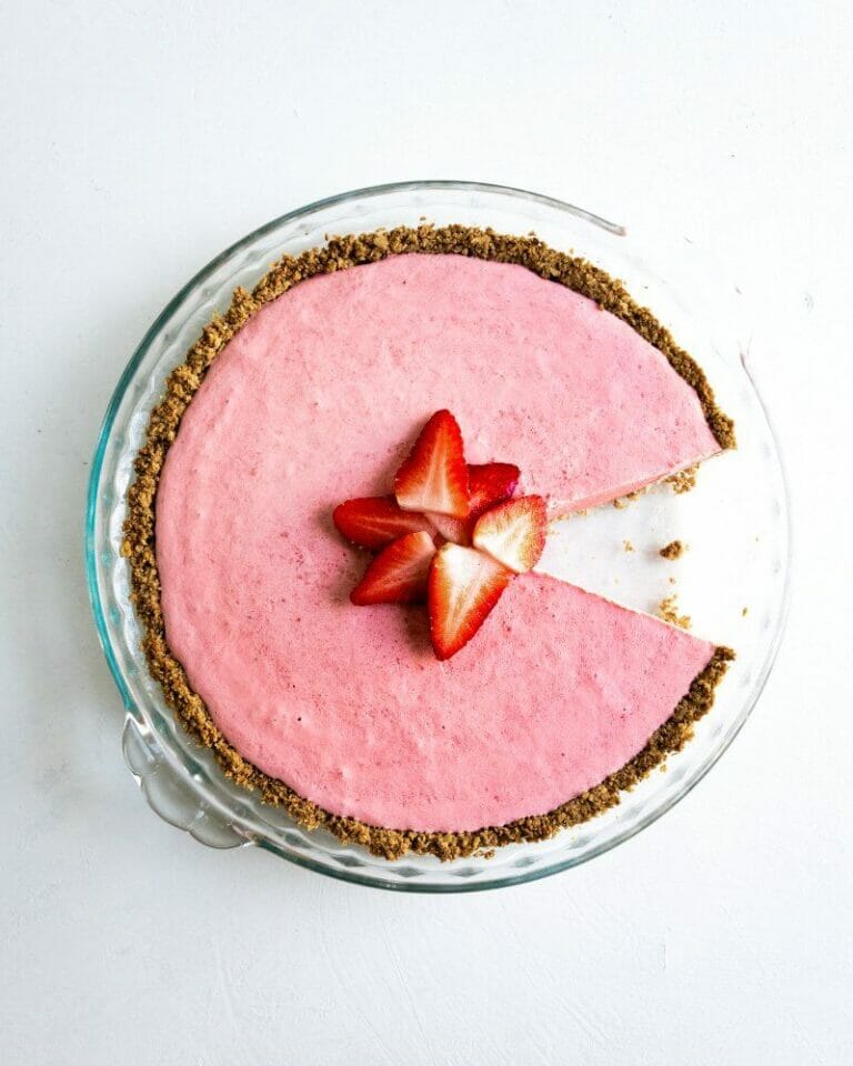 Frozen Yogurt Pie – A Couple Cooks