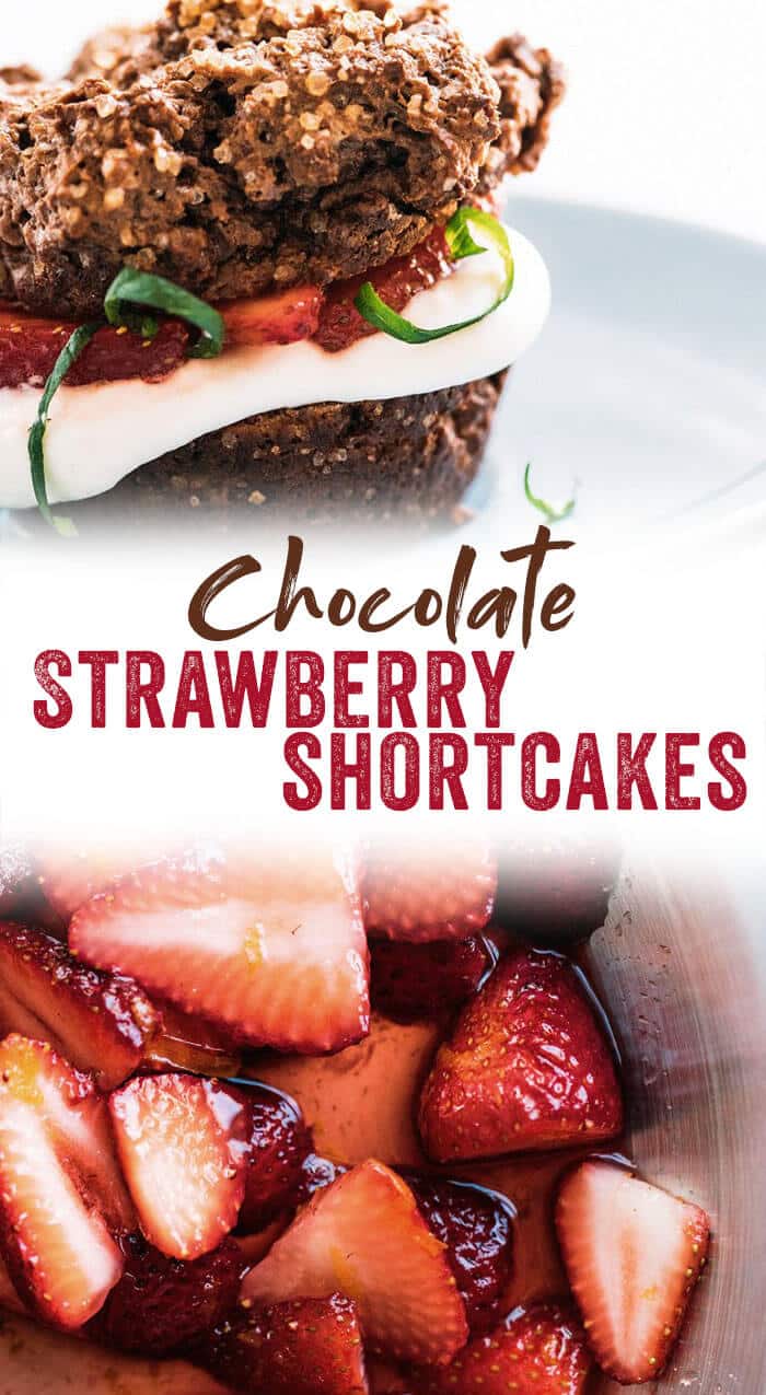 Easy Chocolate Strawberry Shortcake Recipe – A Couple Cooks