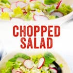 Radish Chopped Salad Recipe – A Couple Cooks