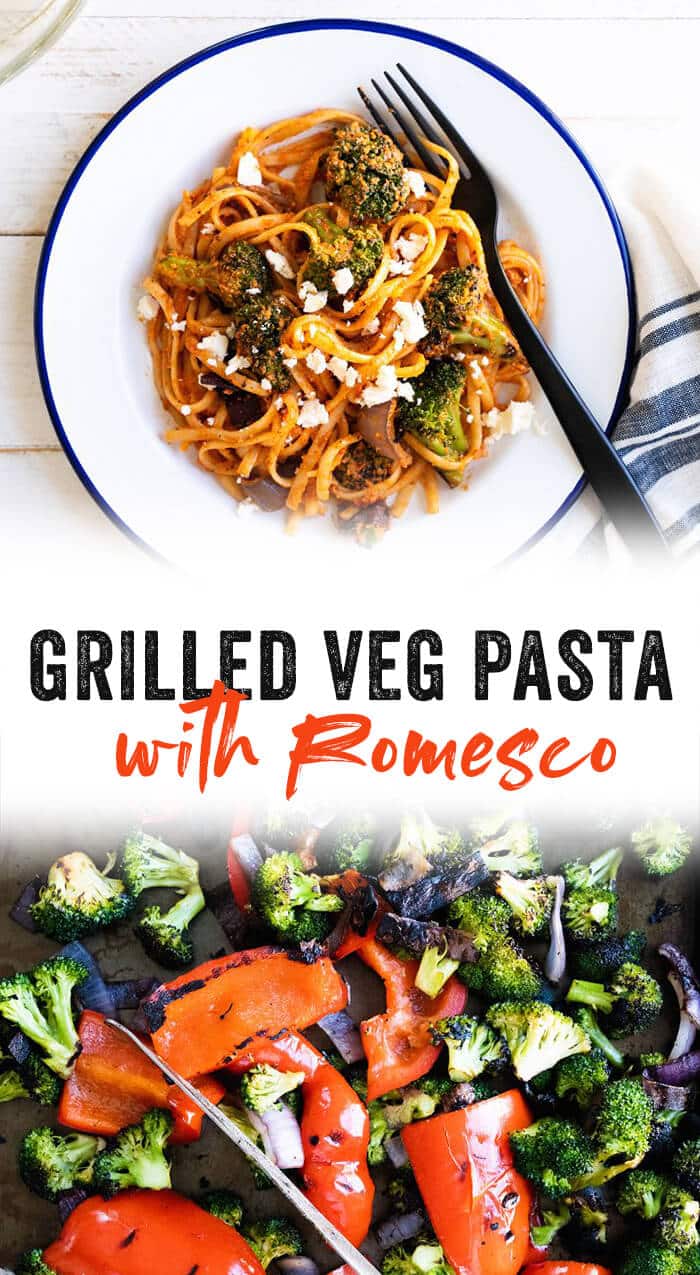 Grilled Vegetable Pasta – A Couple Cooks