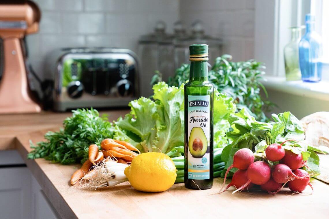 California Salad with Avocado Oil Dressing – A Couple Cooks