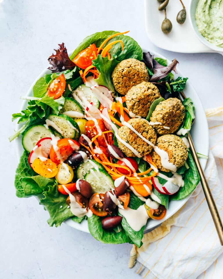 Falafel Salad – A Couple Cooks