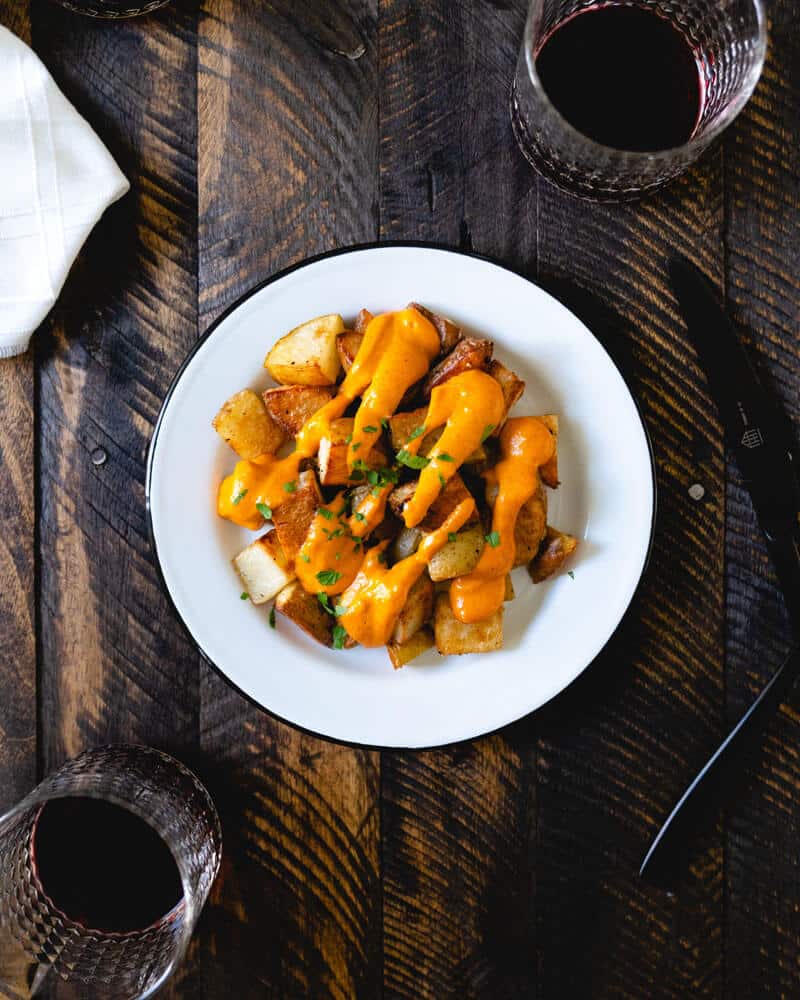 Spanish Patatas Bravas – A Couple Cooks