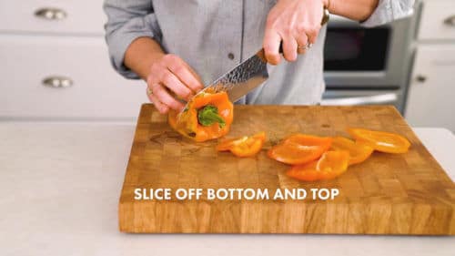 How to Cut a Bell Pepper – A Couple Cooks