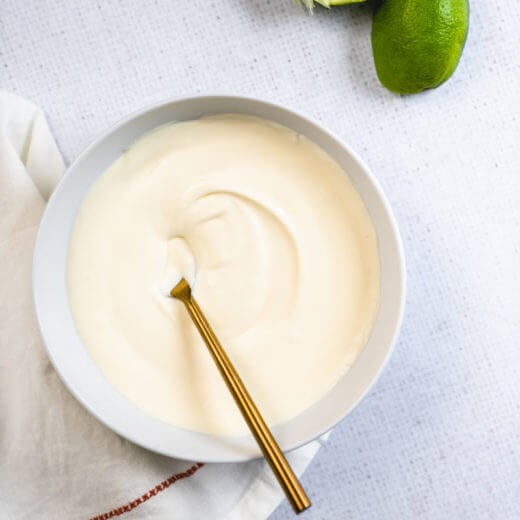 Easy Lime Crema A Couple Cooks