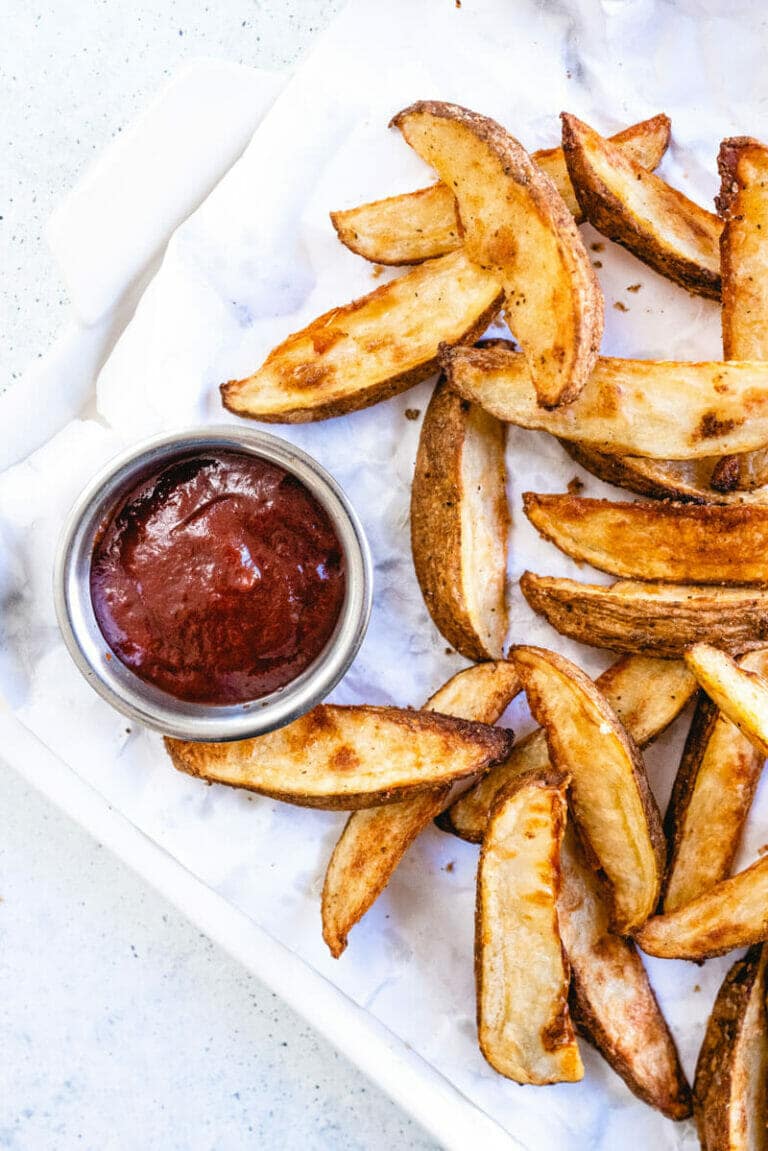 Baked Seasoned Potato Wedges – A Couple Cooks