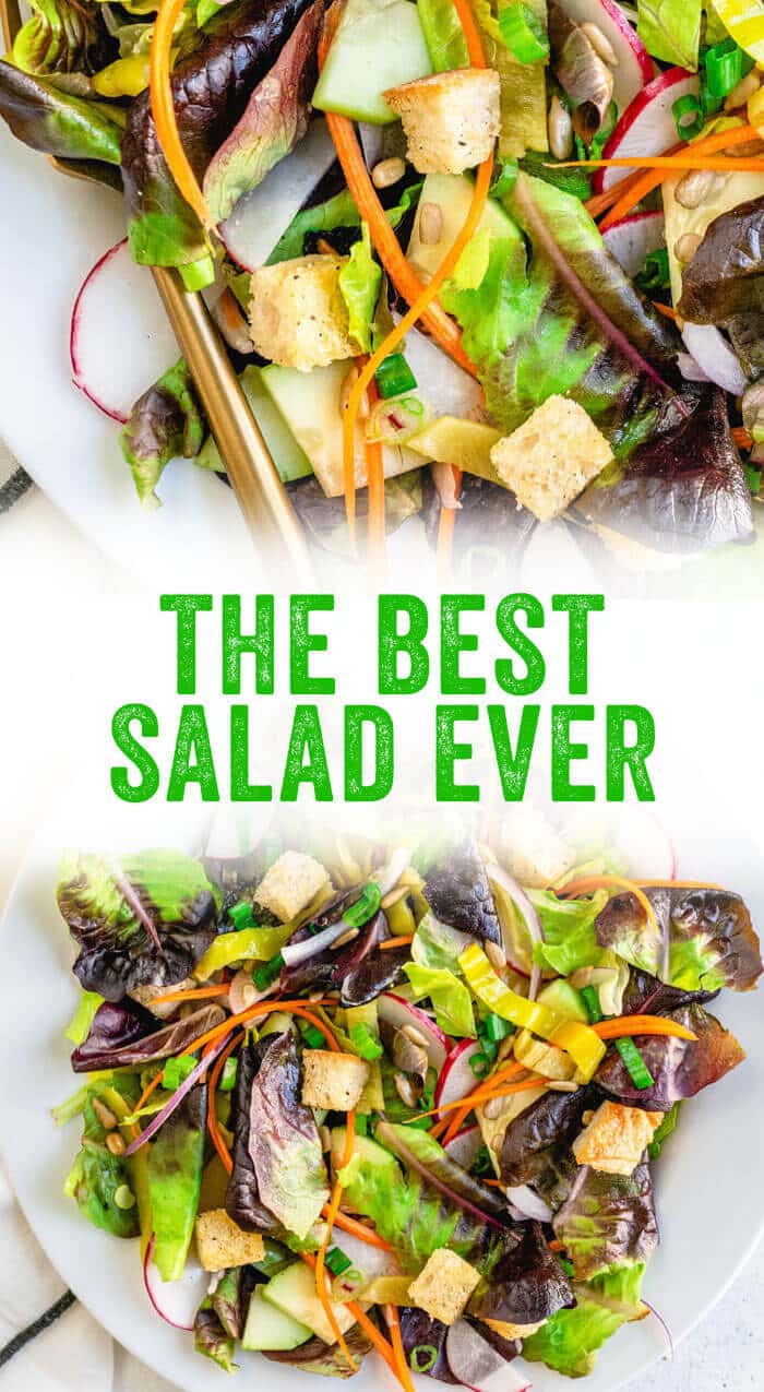 Easy Tossed Salad Recipe – A Couple Cooks