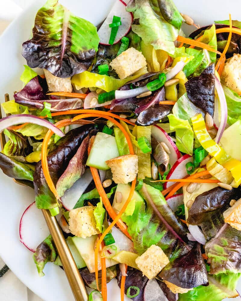 Best Tossed Salad Recipe – A Couple Cooks