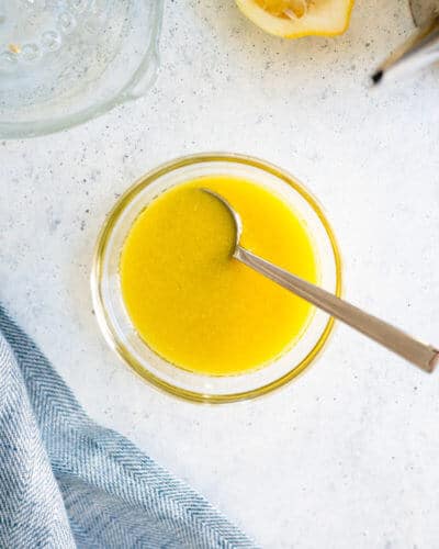 Easy Lemon Vinaigrette (4 Ingredients!) – A Couple Cooks