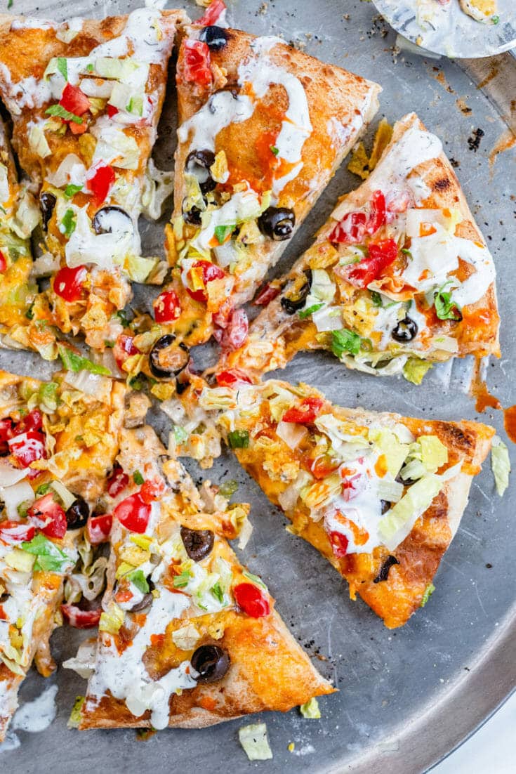The Best Taco Pizza – A Couple Cooks