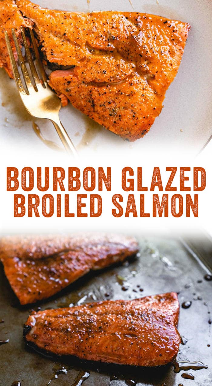 Easy Bourbon Glazed Salmon – A Couple Cooks
