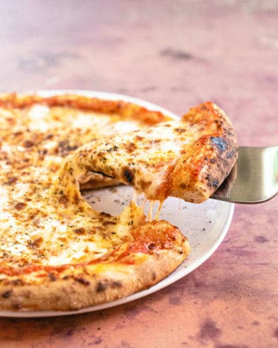 The Best Homemade Cheese Pizza – A Couple Cooks