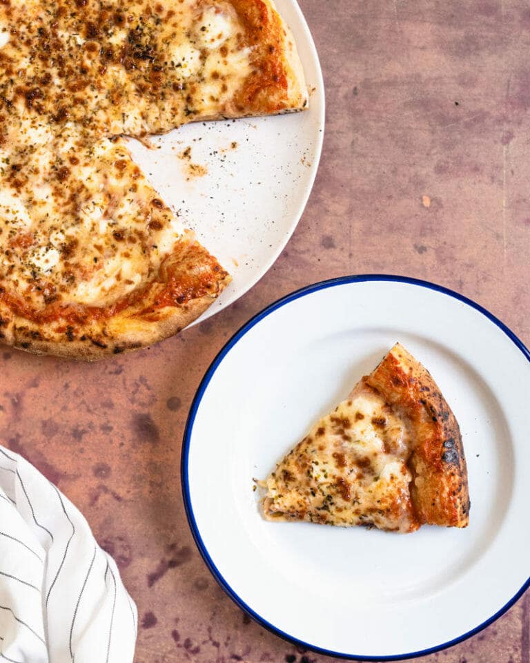 The Best Homemade Cheese Pizza – A Couple Cooks