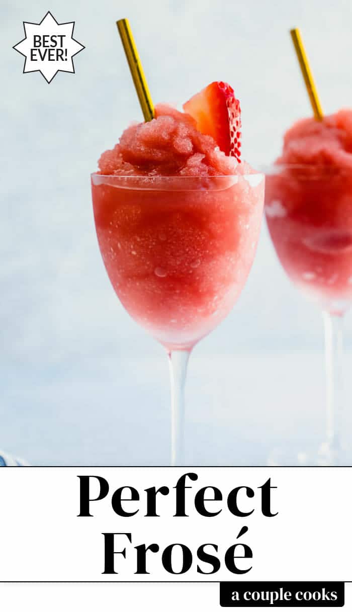 Best Frose Recipe (Frozen Rosé) – A Couple Cooks