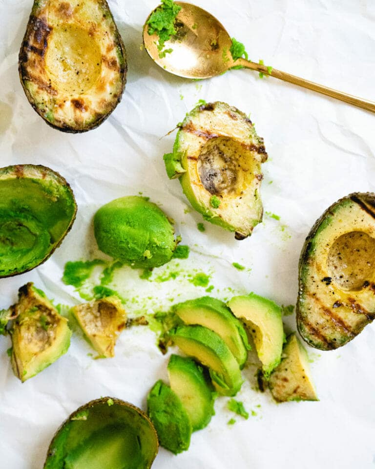 Grilled Avocado – A Couple Cooks