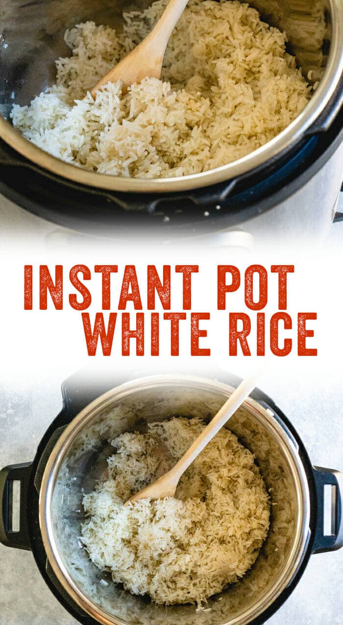Instant Pot White Rice – A Couple Cooks