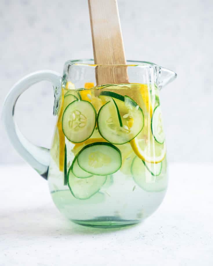 Cucumber Lemon Water Recipe – A Couple Cooks