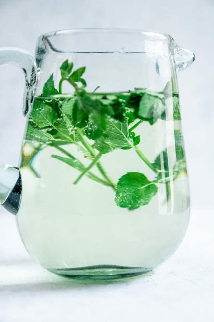 Easy Mint Water Recipe – A Couple Cooks