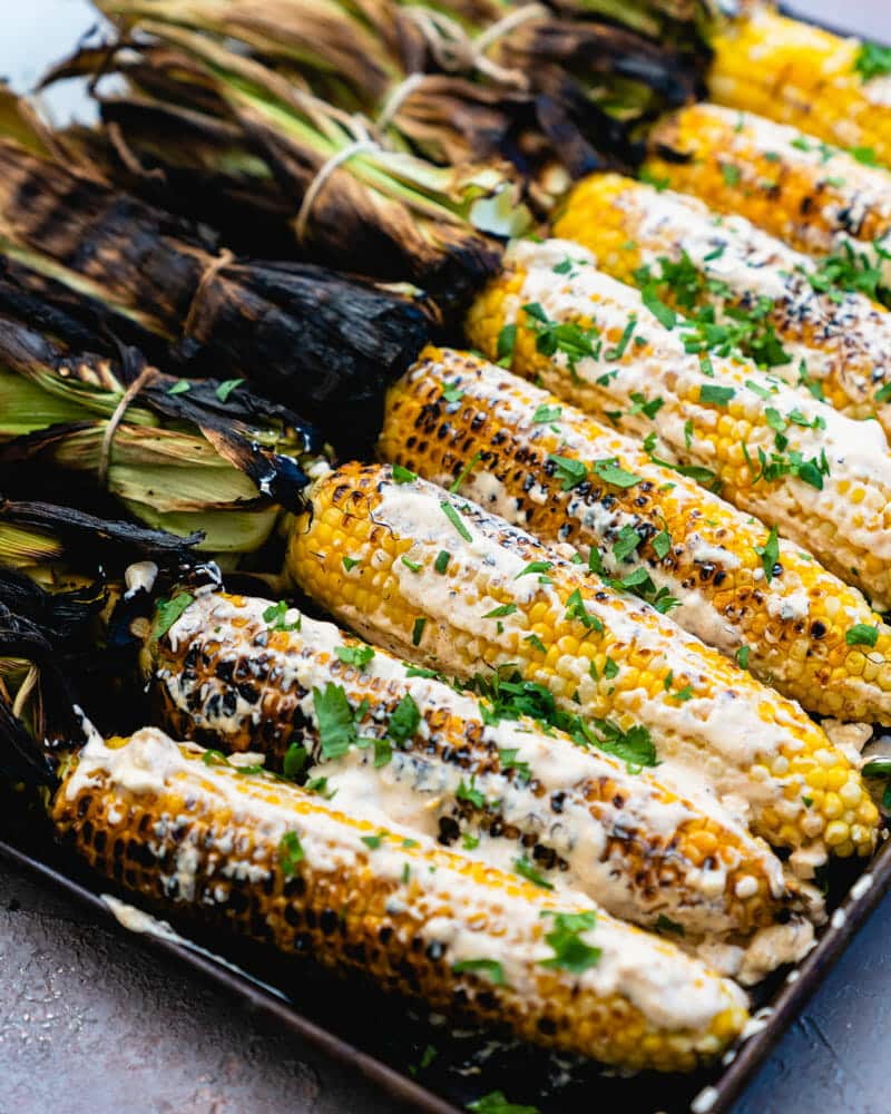 *Best* Elote (Mexican Grilled Corn) – A Couple Cooks
