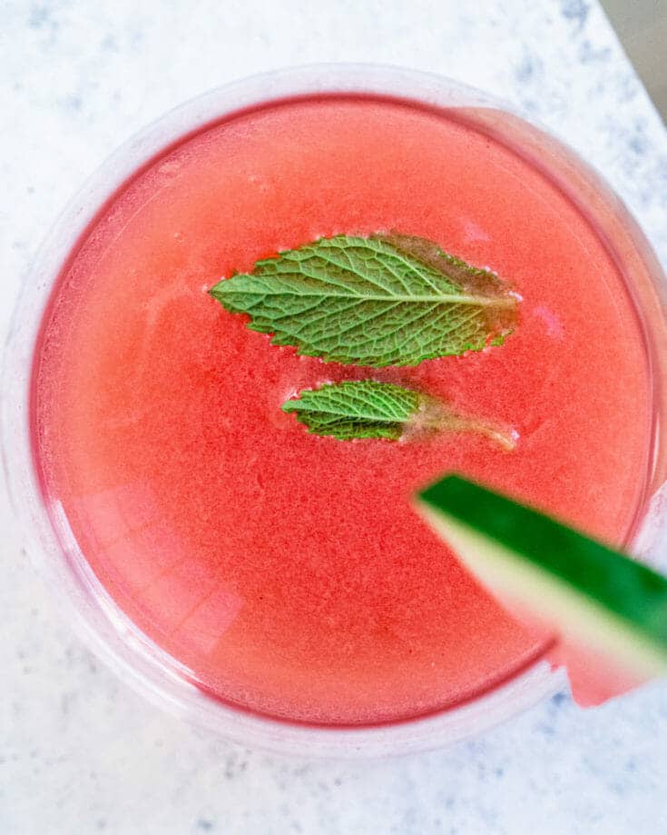 Watermelon Cocktail with Gin – A Couple Cooks