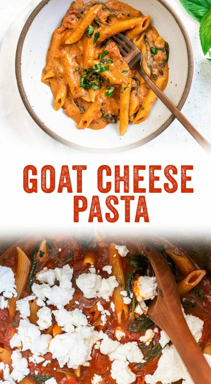 Creamy Goat Cheese Pasta – A Couple Cooks