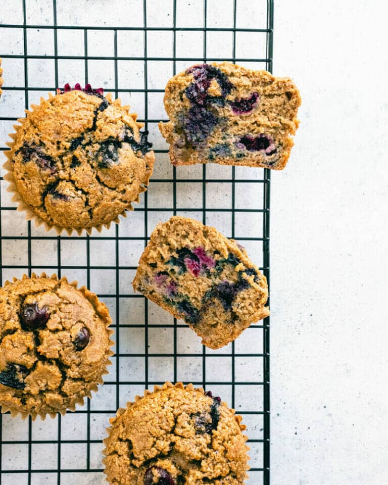 Healthy Blueberry Muffins – A Couple Cooks
