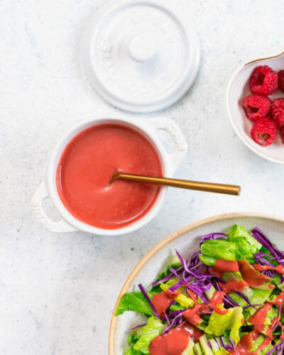 Easy Raspberry Vinaigrette (Best Flavor!) – A Couple Cooks