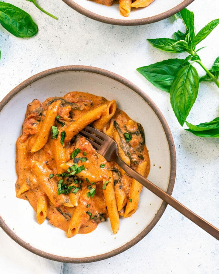 Creamy Goat Cheese Pasta – A Couple Cooks