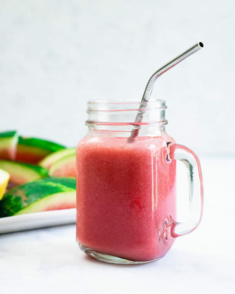 Watermelon Smoothie – A Couple Cooks
