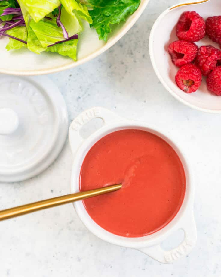 Easy Raspberry Vinaigrette (Best Flavor!) – A Couple Cooks