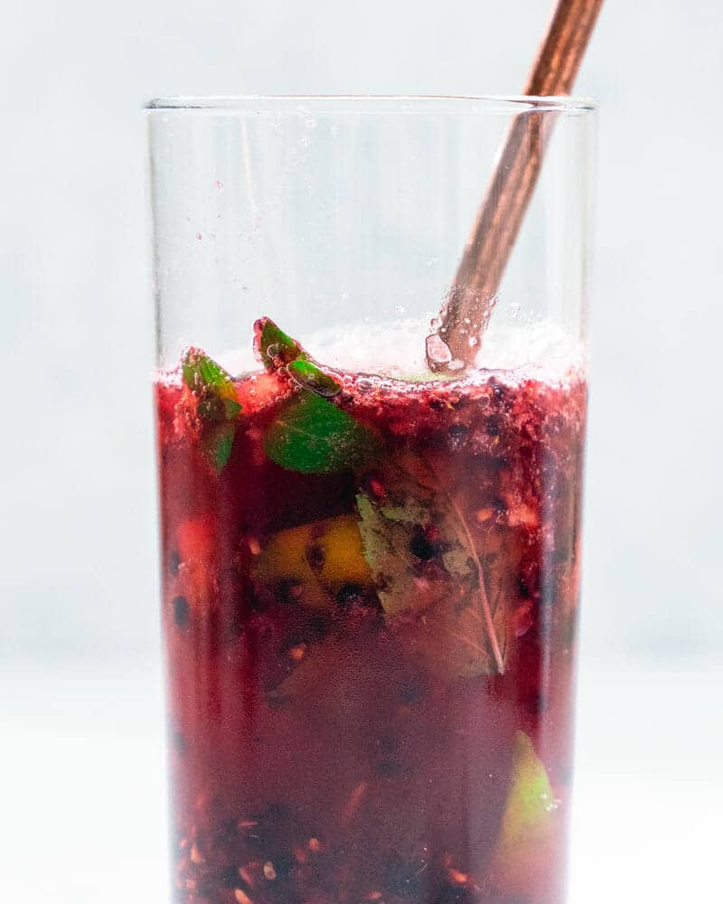 Blackberry Bourbon Smash – A Couple Cooks