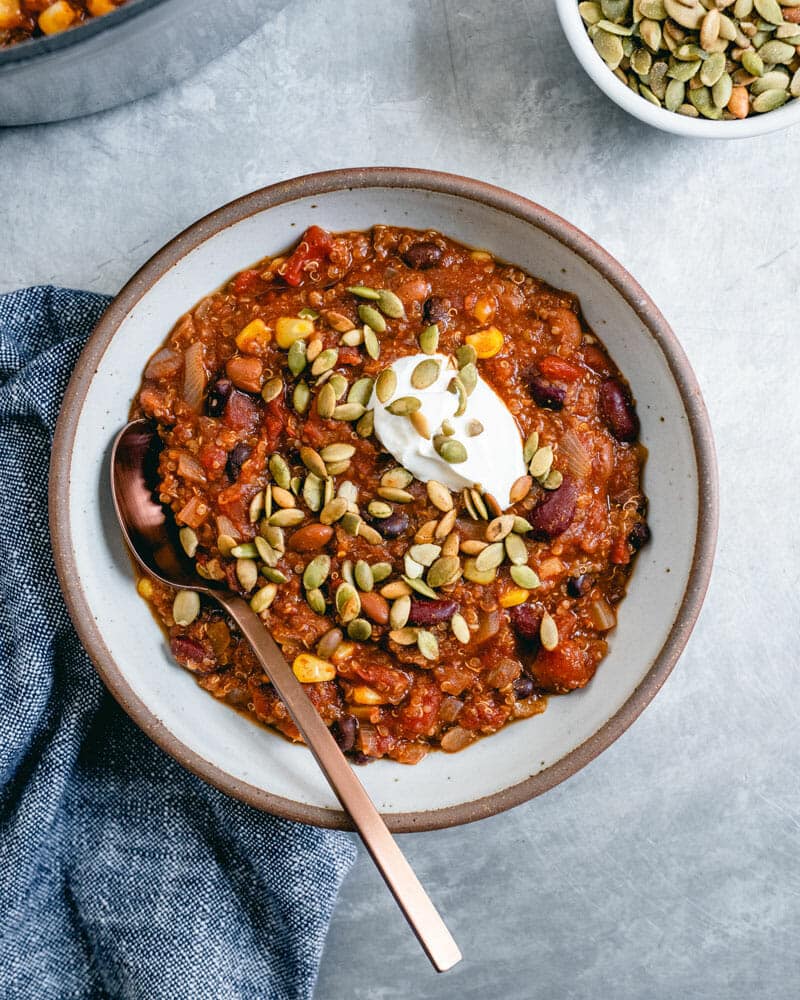 3-Bean Healthy Chili Recipe – A Couple Cooks