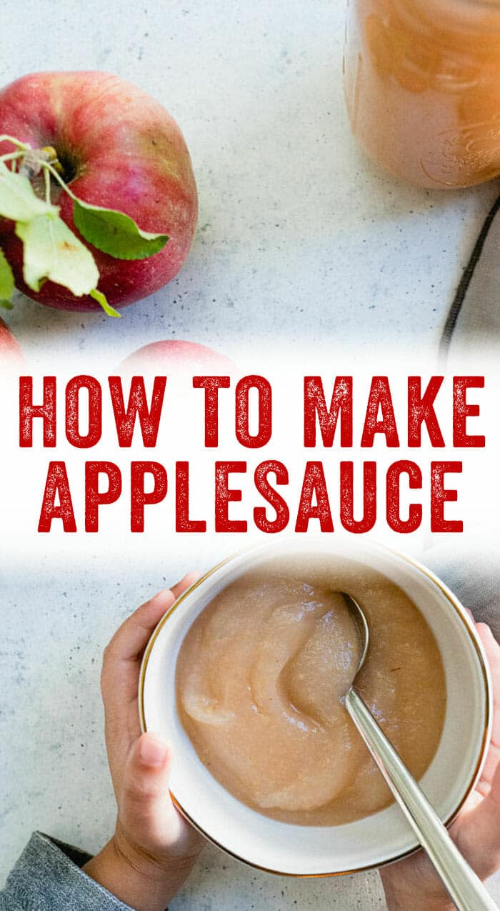 How to Make Applesauce – A Couple Cooks