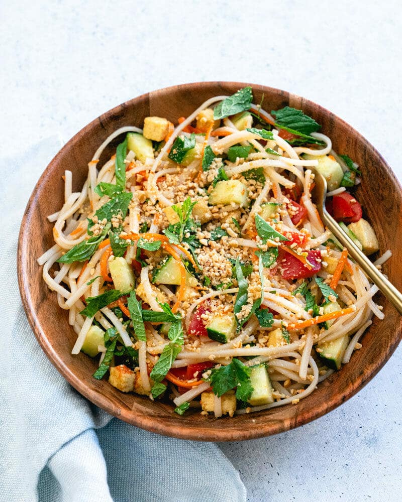 Spring Roll Noodle Bowl – A Couple Cooks
