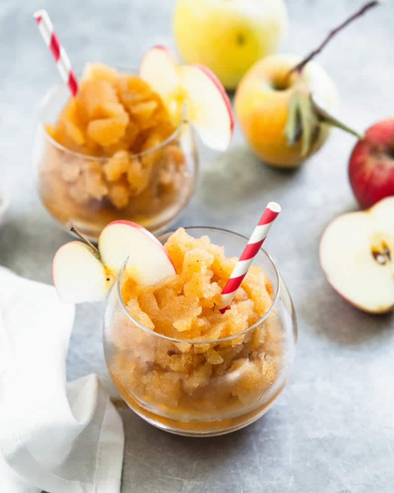 Apple Cider Slushie – A Couple Cooks
