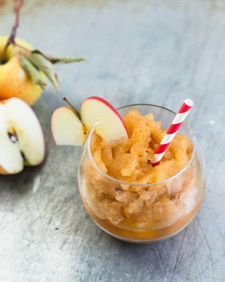 Apple Cider Slushie – A Couple Cooks